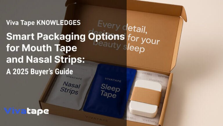 Packaging Solutions for Mouth Tape and Nasal Strips: Trends & Formats ...